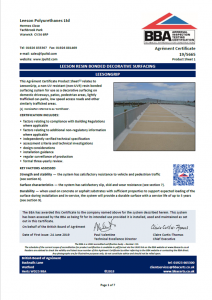 Resources - Leeson Polyurethanes