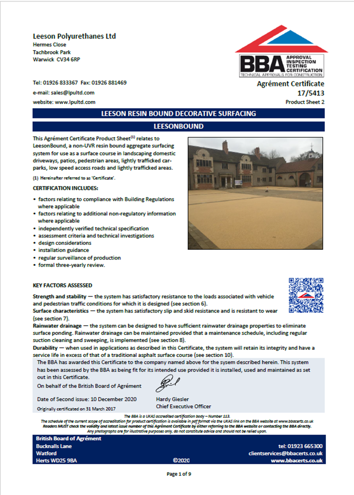 Resources - Leeson Polyurethanes